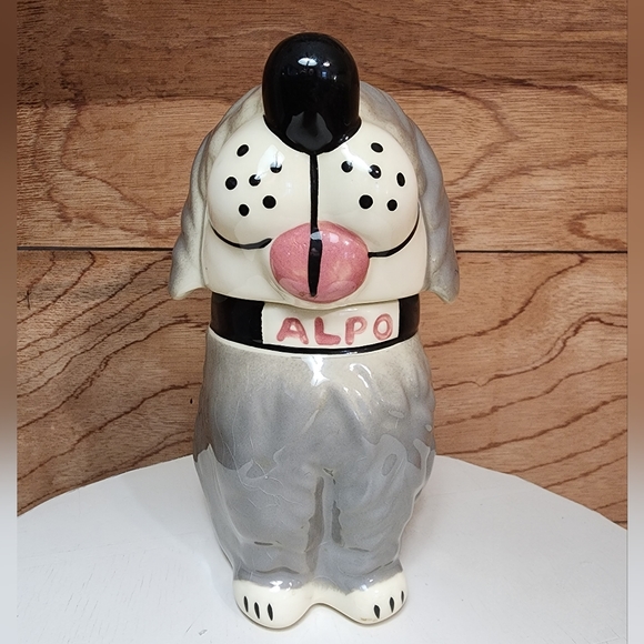 Mccoy | Accents | Vintage Alpo Dan The Dog Ceramic Treat Jar Canister ...
